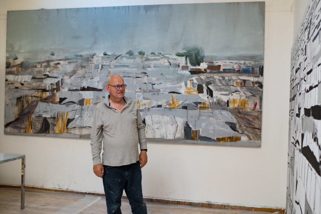 Brian Maguire painting 2 (1) - Concern